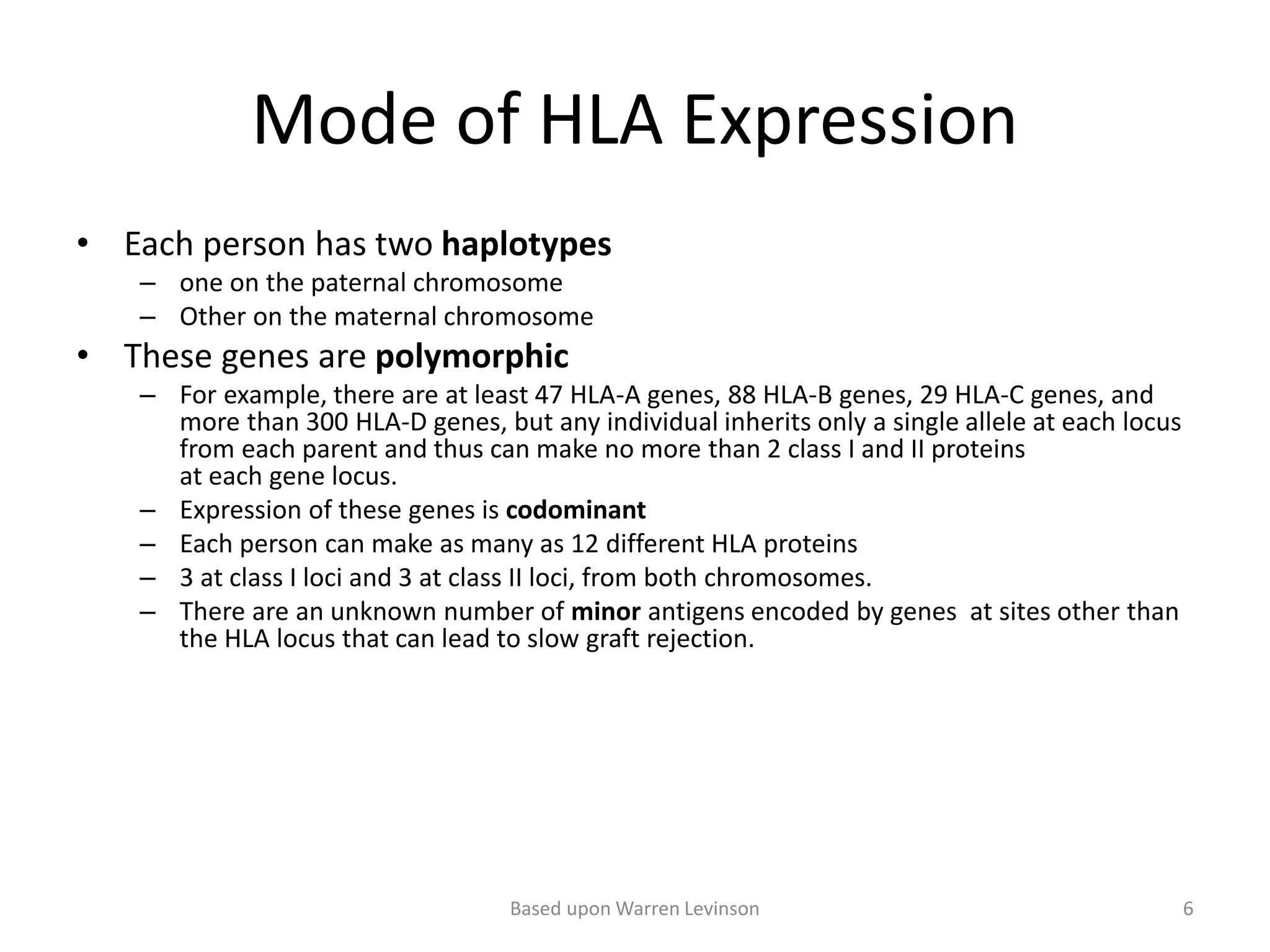 Hla transplantation and complement | PPTX