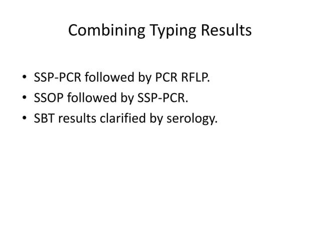 HLA typing.ppt
