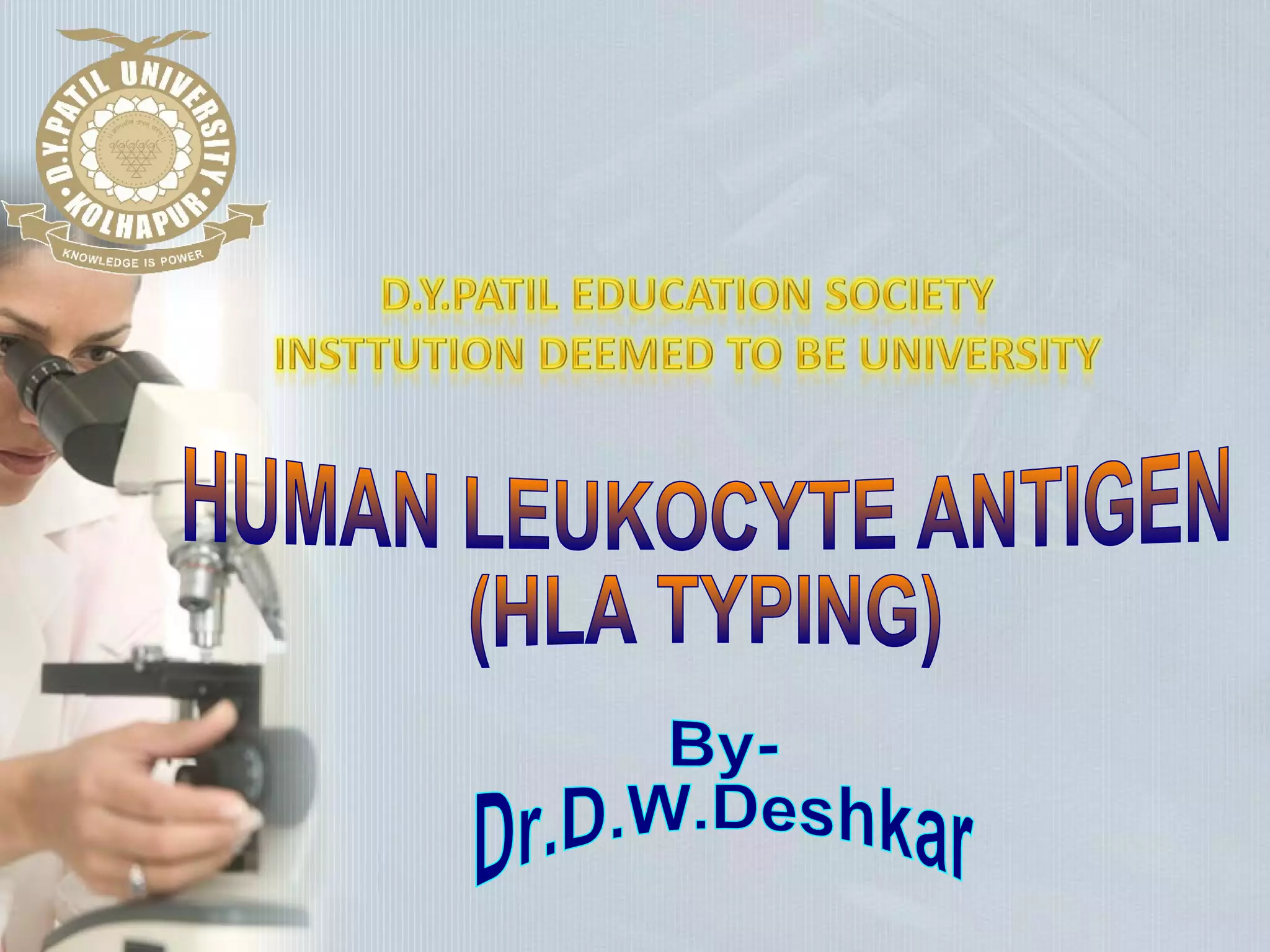 Hla Typing 2 Ppt