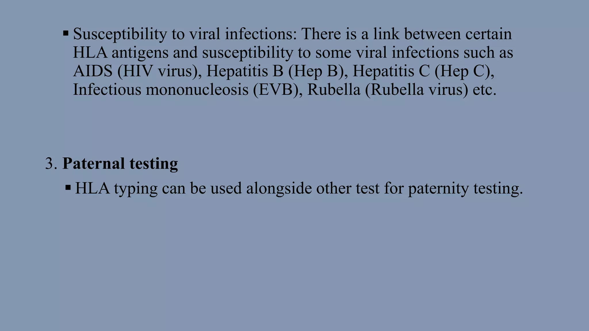 Hla typing and its role in tissue transplantation | PPTX