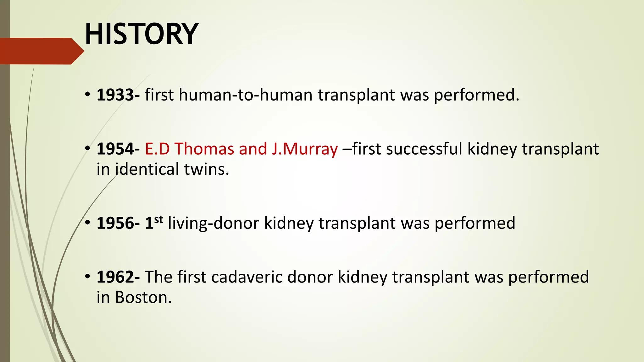 HLA Typing, Role in kidney transplant.pptx