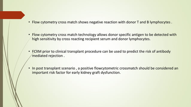 HLA Typing, Role in kidney transplant.pptx
