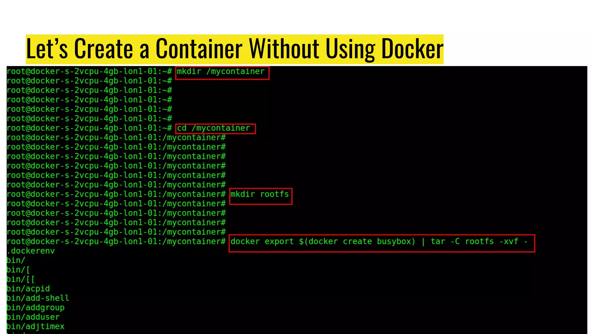 HLayer / Docker and its ecosystem | PPT