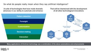 Fintech Belgium Summit 2018: AI & Machine Learning- Intro Deloitte ...