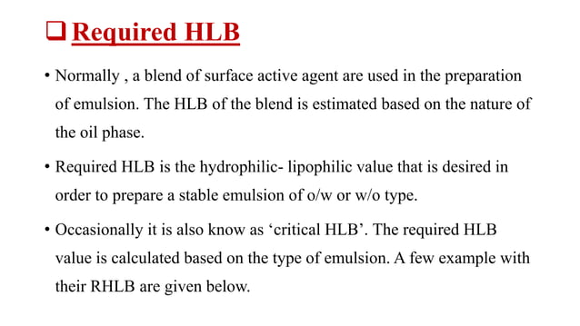 Surface and Interfacial tension [Part-5] (HLB System, Solubilization ...