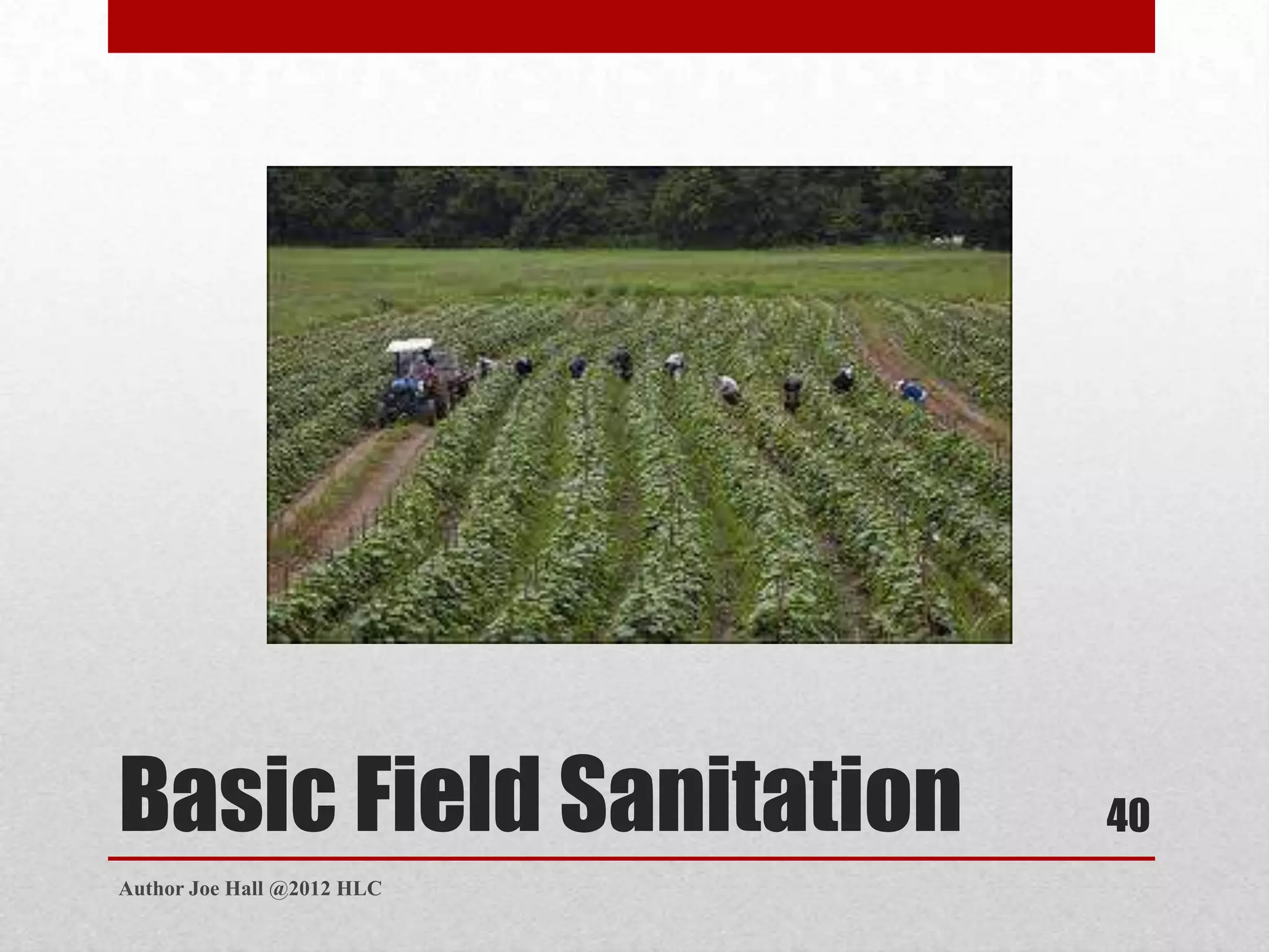 Hlc train for work agriculture 2012 | PPT