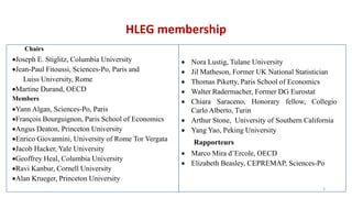 Joseph E. Stiglitz - HLEG event "Beyond GDP: What counts for economic ...