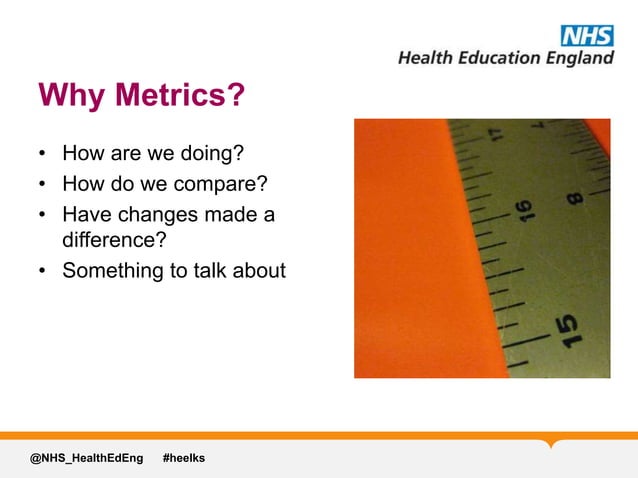 Principles for good metrics: theory to practice | PPT
