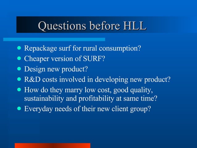 Hll Sting Project | PPT