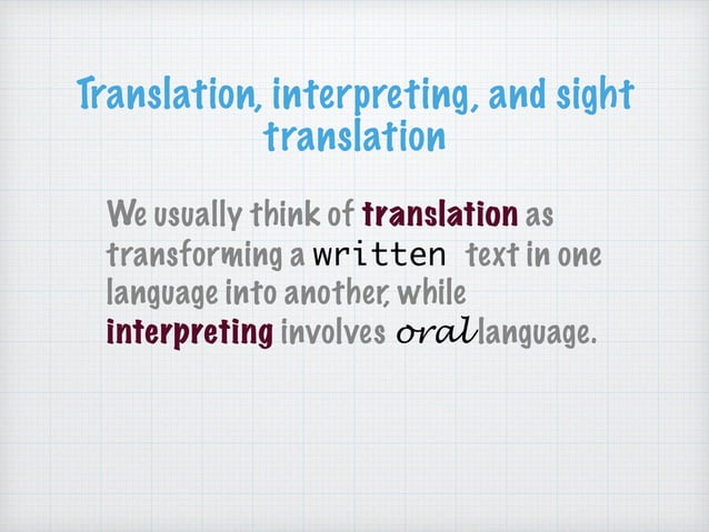 3LEA Intro to interpreting | PDF | Technology & Computing