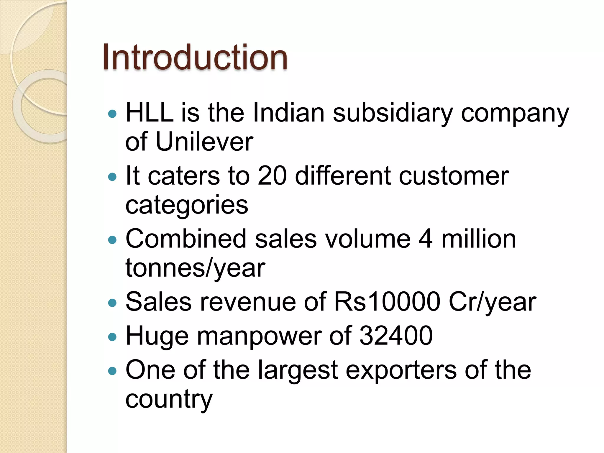 Hll case study | PPTX