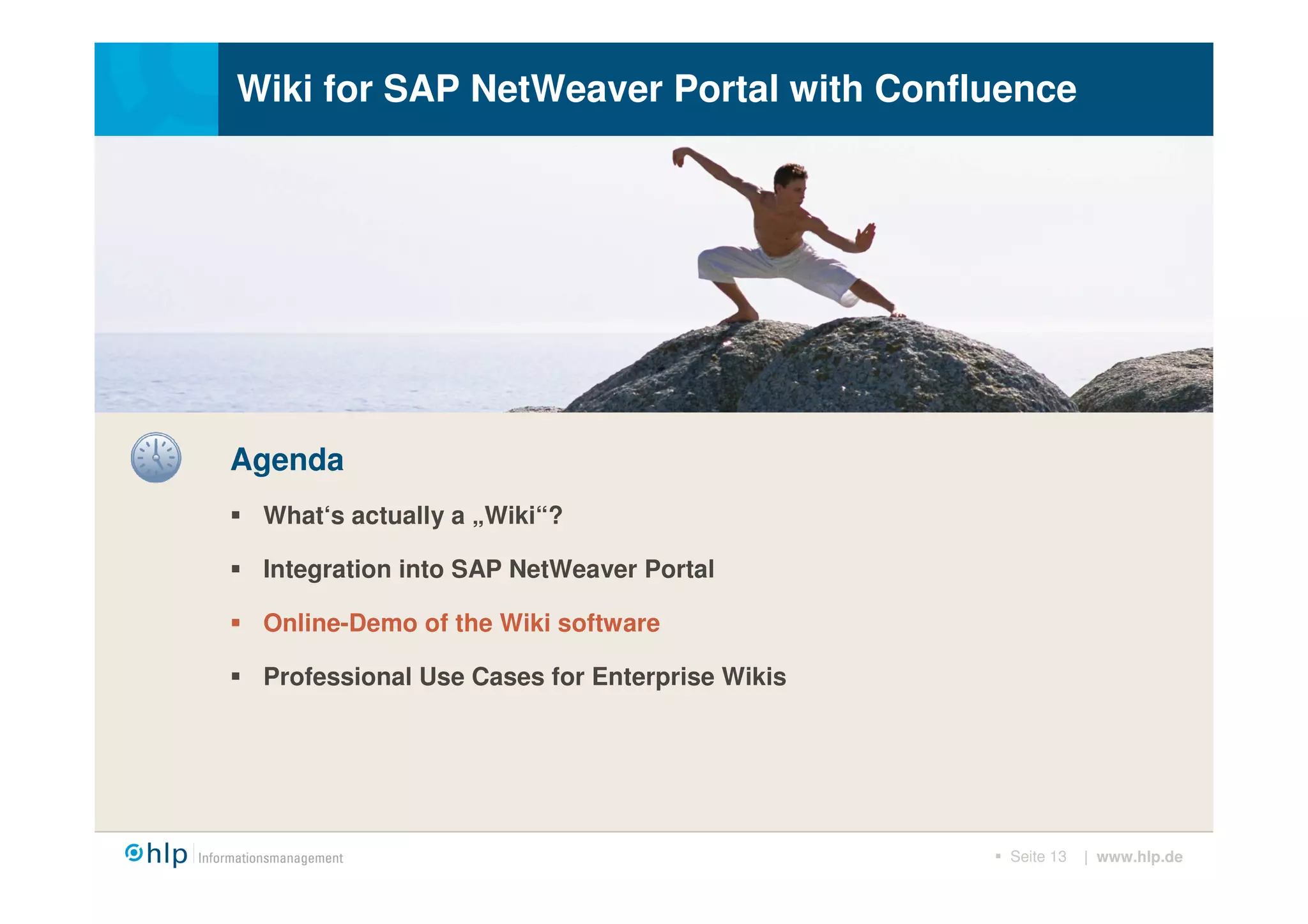 SAP Business Package for Confluence Wiki (english) | PDF