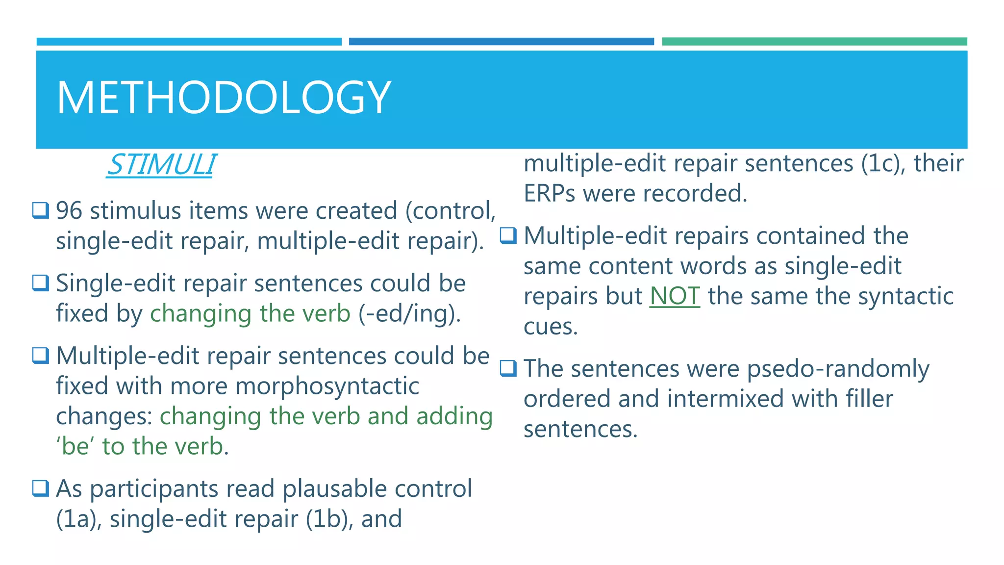 Sentence Processing | PPTX