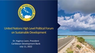 United Nations High Level Political Forum on Sustainable Development | PDF