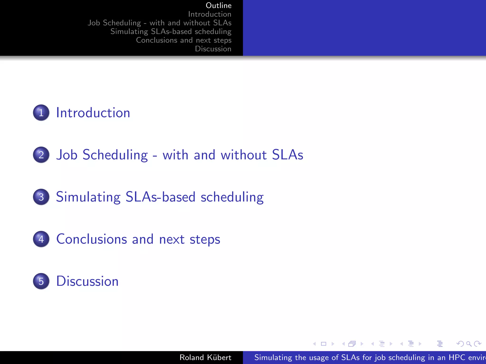 Simulating The Usage Of Slas For Job Scheduling In An Hpc Environment Pdf