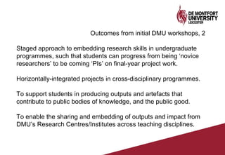 research-engaged teaching: a discussion | PPT