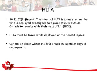 HLTA Brief from HMCS Calgary | PPT