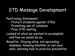 STD Prevention Plan | PPT