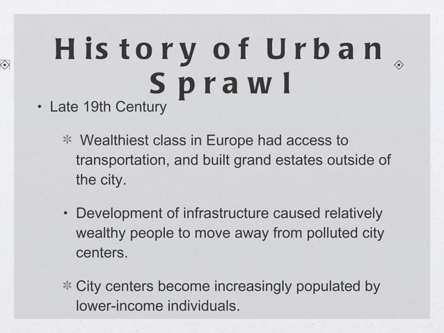 Hlth497 urban sprawl | PPT | Free Download