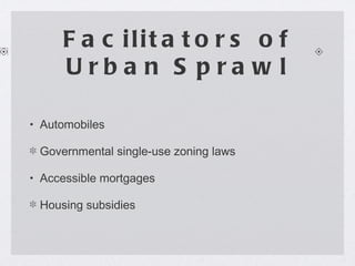 Hlth497 urban sprawl | PPT