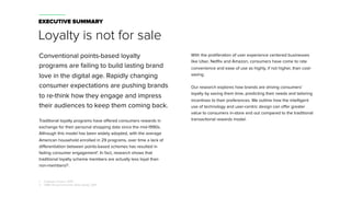 Designing for loyalty in a digital world | PPT