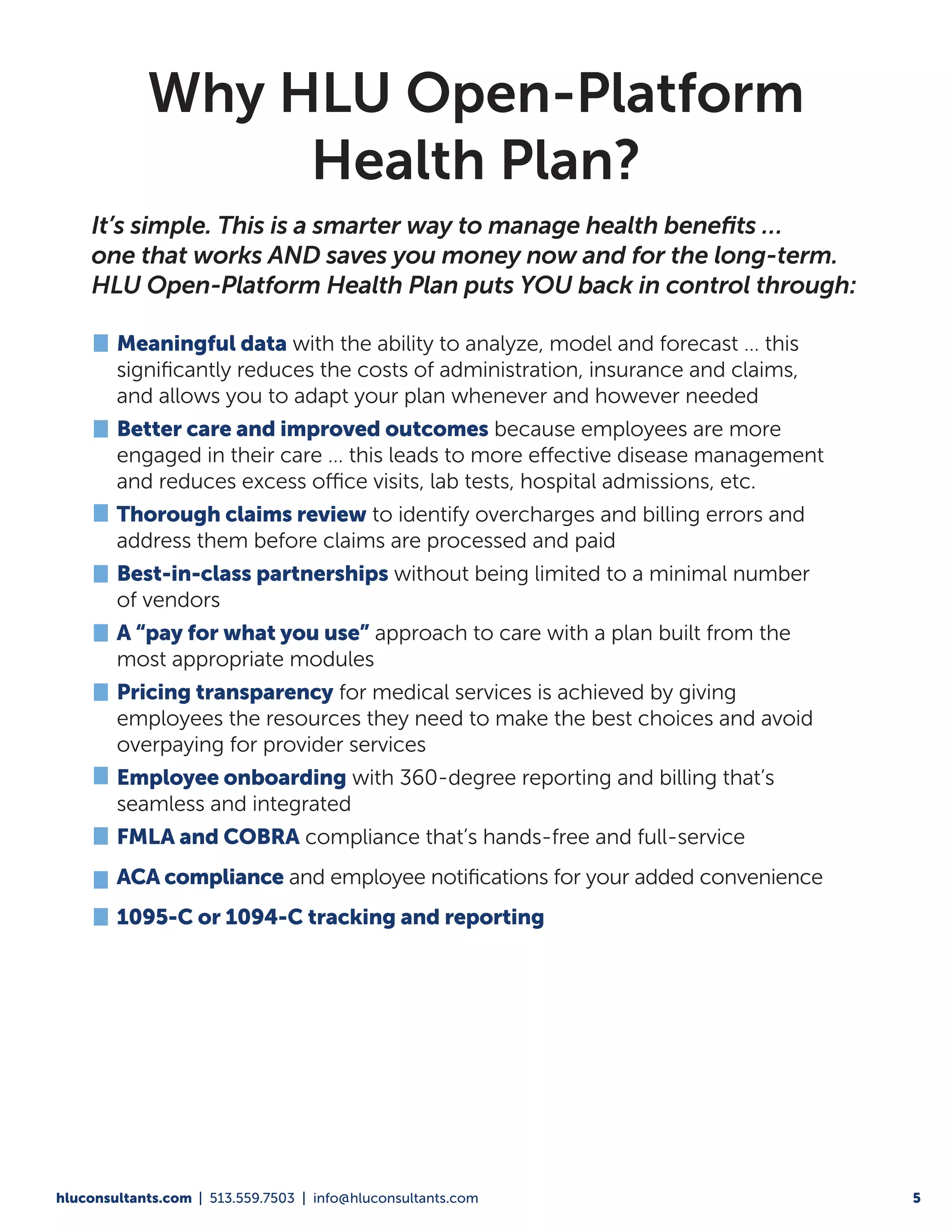 Sample Employer Health Plan Proposal | PDF