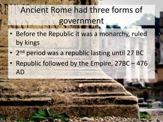 1.1 introduction to power in the late republic | PPT