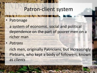 1.1 introduction to power in the late republic | PPT