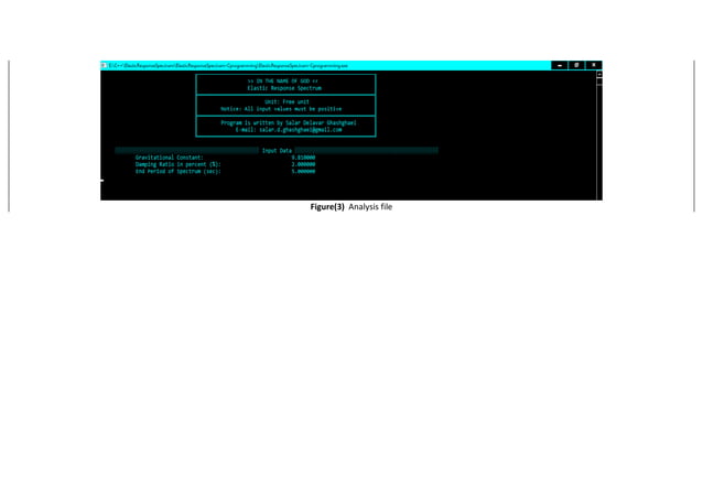 Elastic response pseudo spectrum in c programming | PPT Elastic response pseudo spectrum in c programming | PPT
