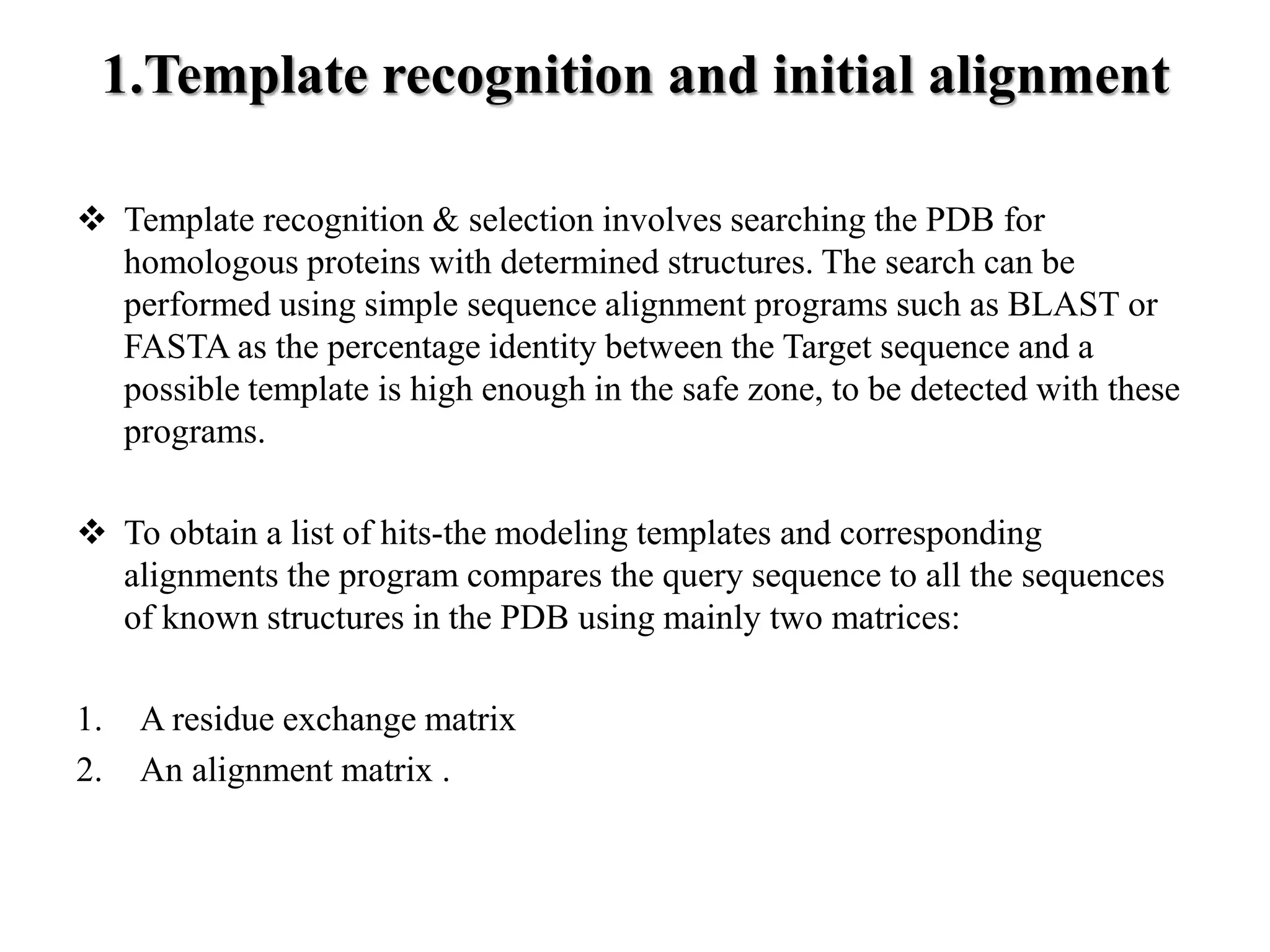 Homology modelling | PPTX