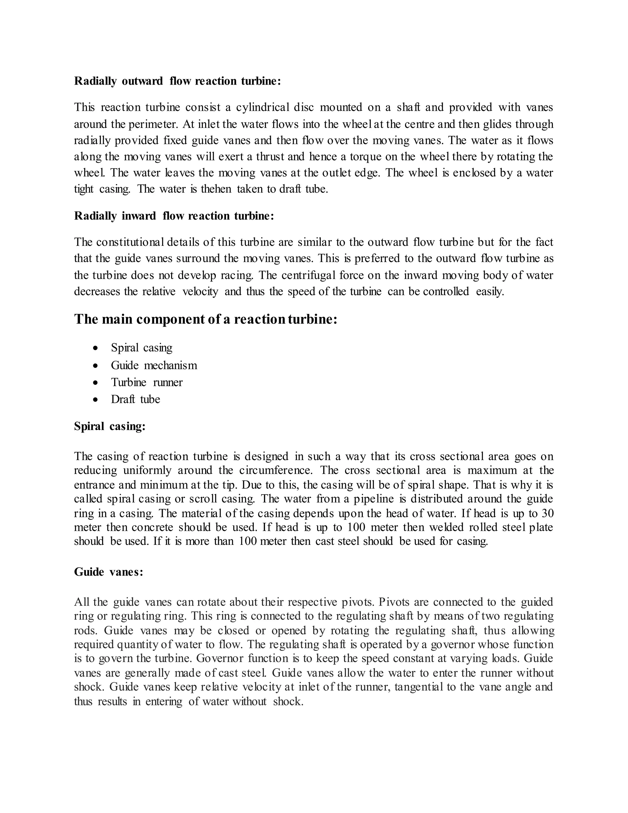 Energy losses in Bends, loss coefficient related to velocity head ...