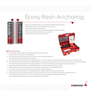 Injecatable epoxy anchor | PDF