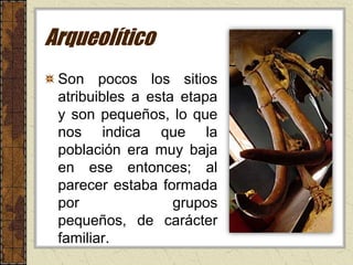 Historia de México Bloque IV Parte 1.- Etapa lítica, áreas geográficas ...