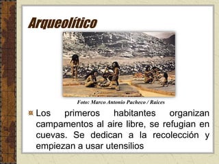 Historia de México Bloque IV Parte 1.- Etapa lítica, áreas geográficas ...
