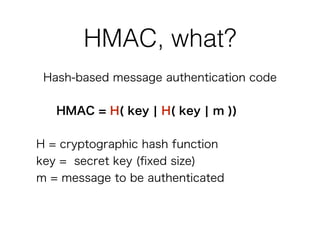 HMAC authentication | PDF