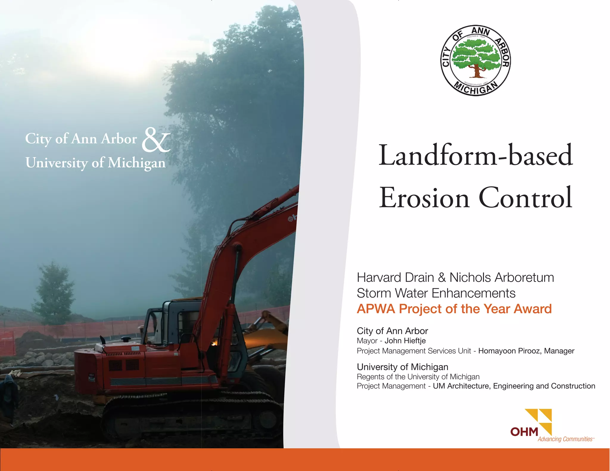 Landform-based Erosion Control for Stormwater Management | PDF