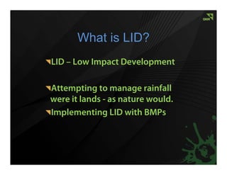 Green Stormwater: LID with GIS | PDF