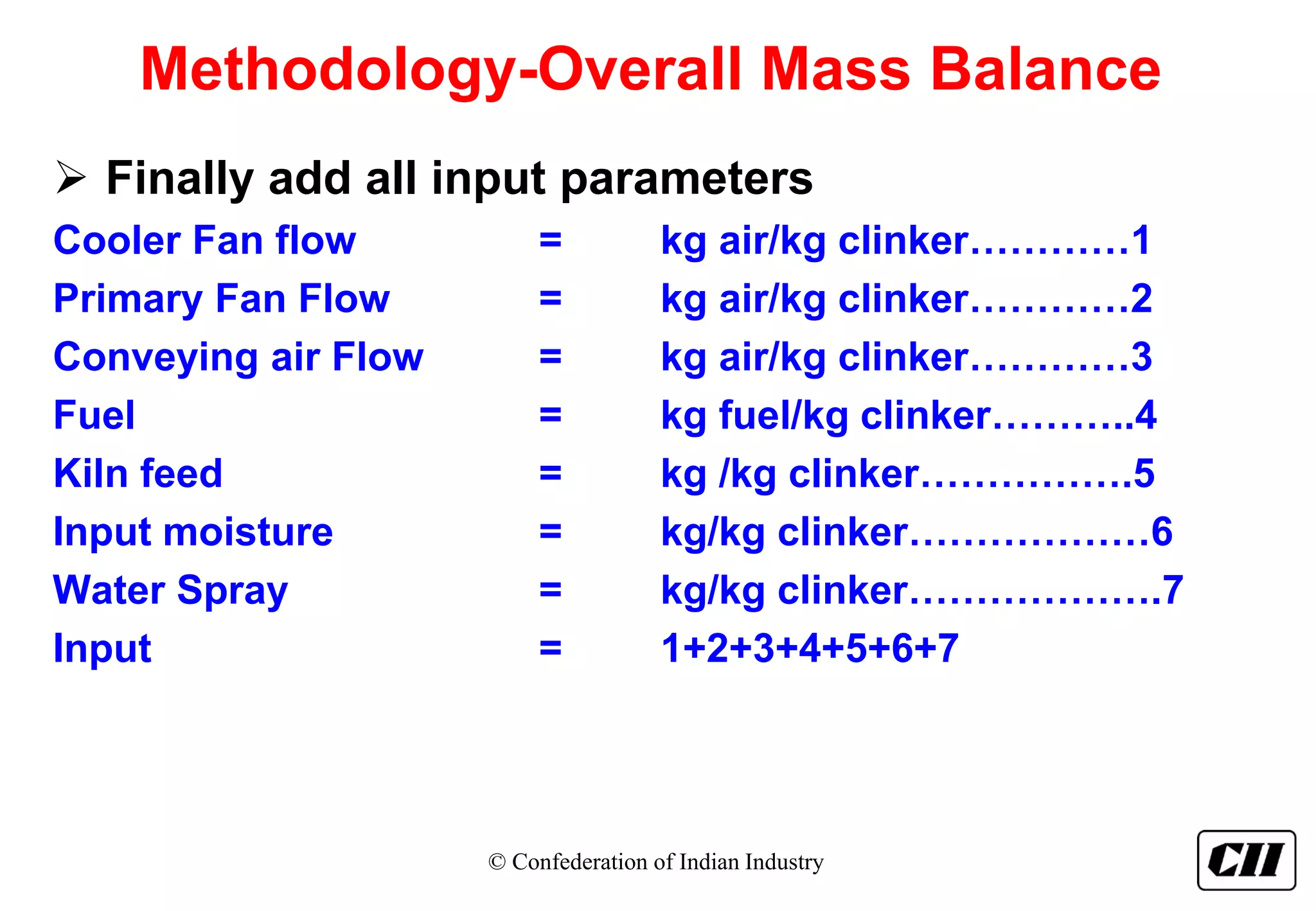 Heat & Mass Balance in Cement Plant | PDF