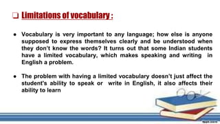 Problems of teaching and learning english in india | PPT