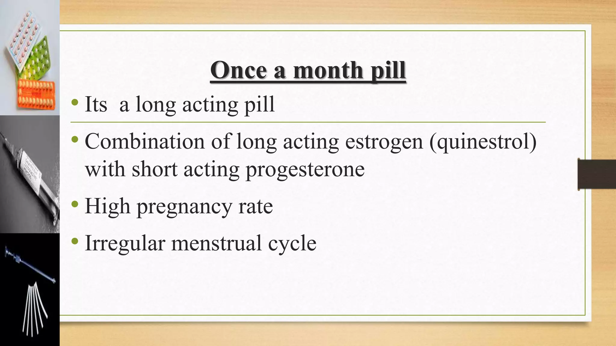 Hormonal method of contraception | PPTX