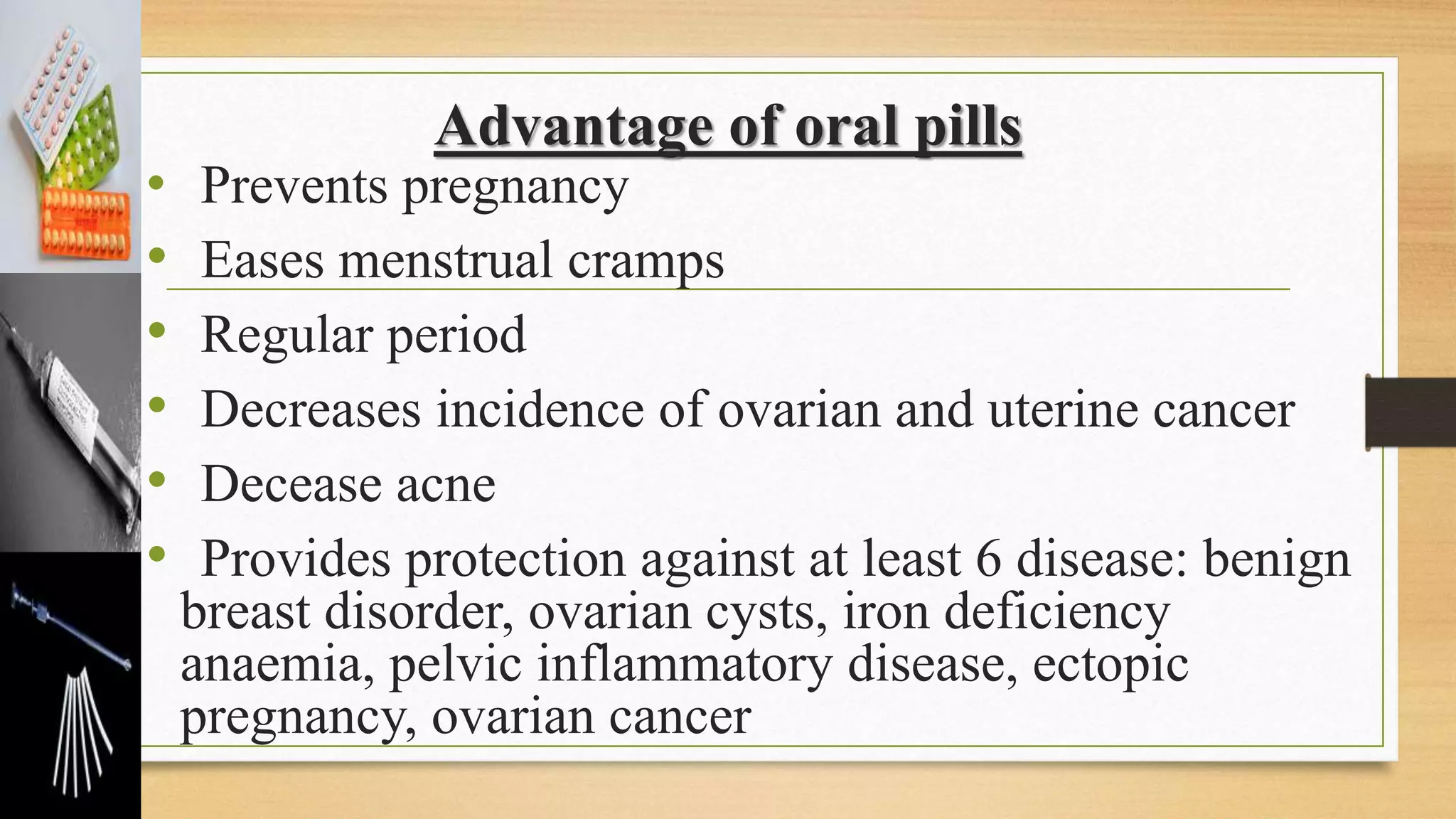 Hormonal method of contraception | PPTX