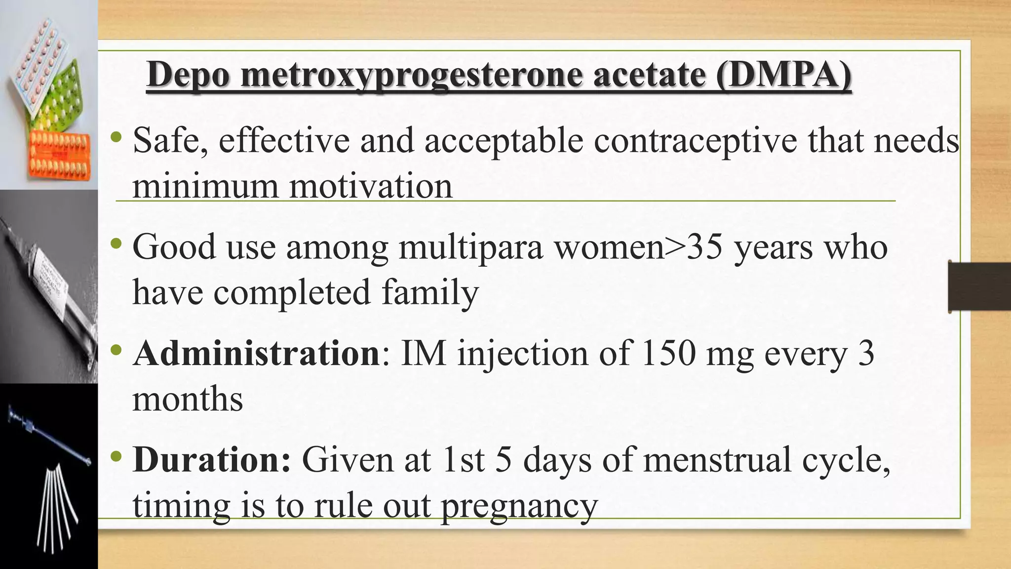 Hormonal method of contraception | PPTX