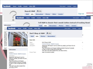 H&M Case Study Anne Klein Group | PDF