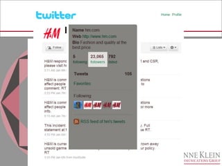 H&M Case Study Anne Klein Group | PDF