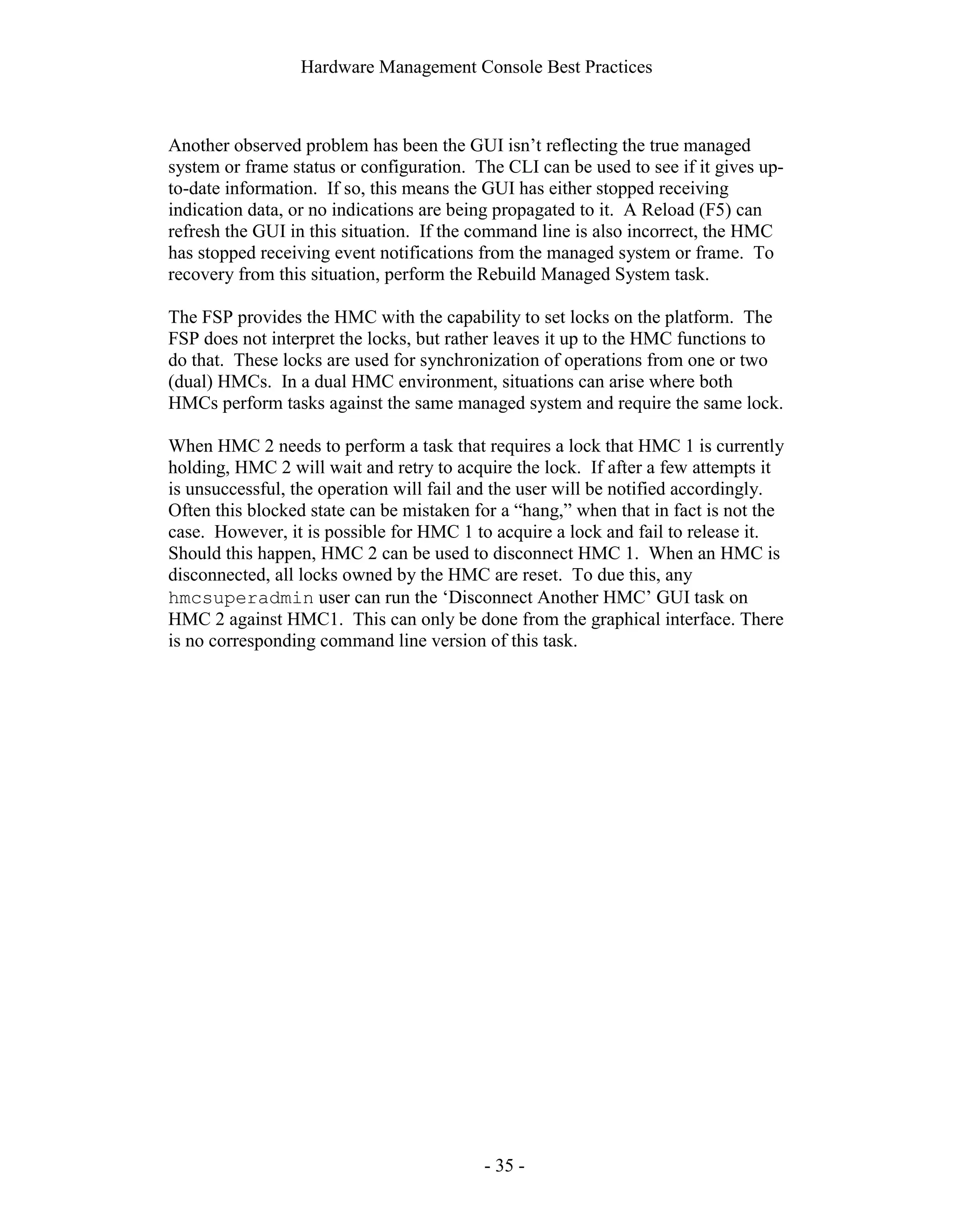 Hmc best practices | PDF