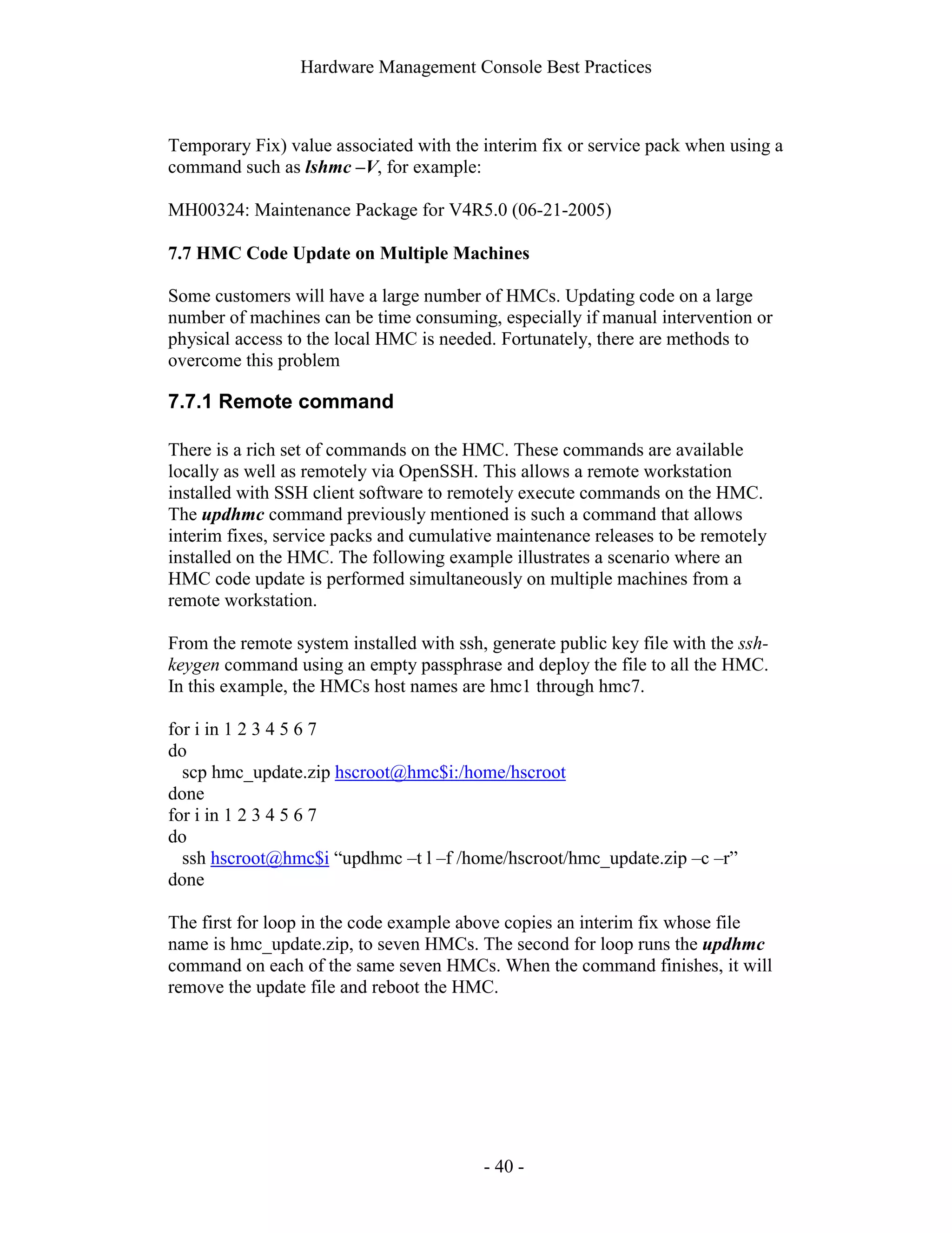 Hmc best practices | PDF