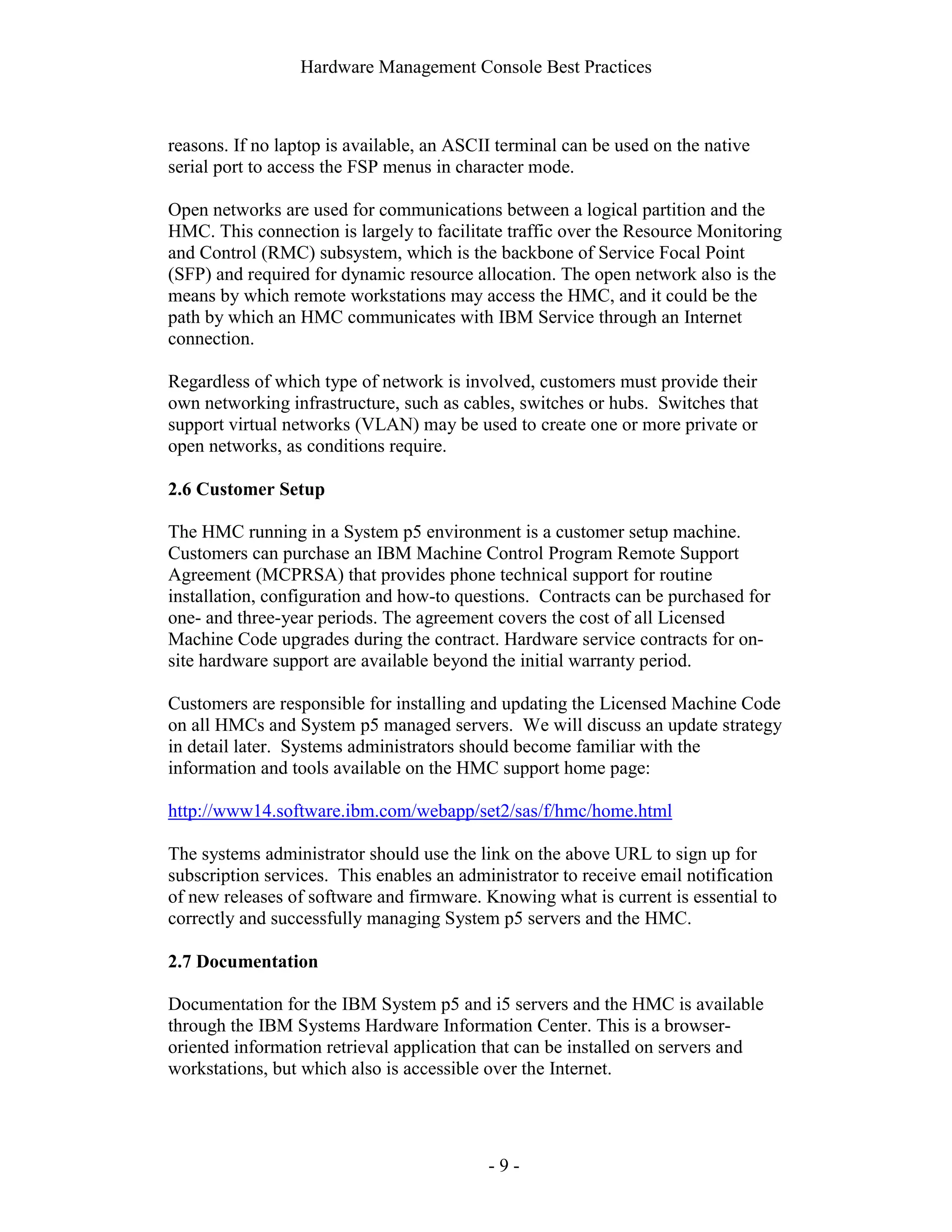 Hmc best practices | PDF