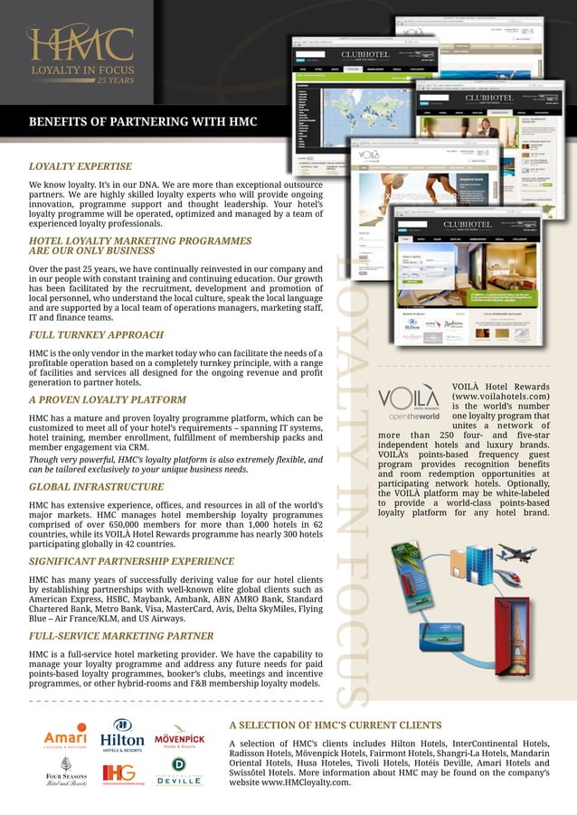 Hospitality Marketing Concepts (HMC) overview | PDF