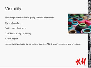 H&M CSR | PPT