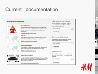 H&M CSR | PPT